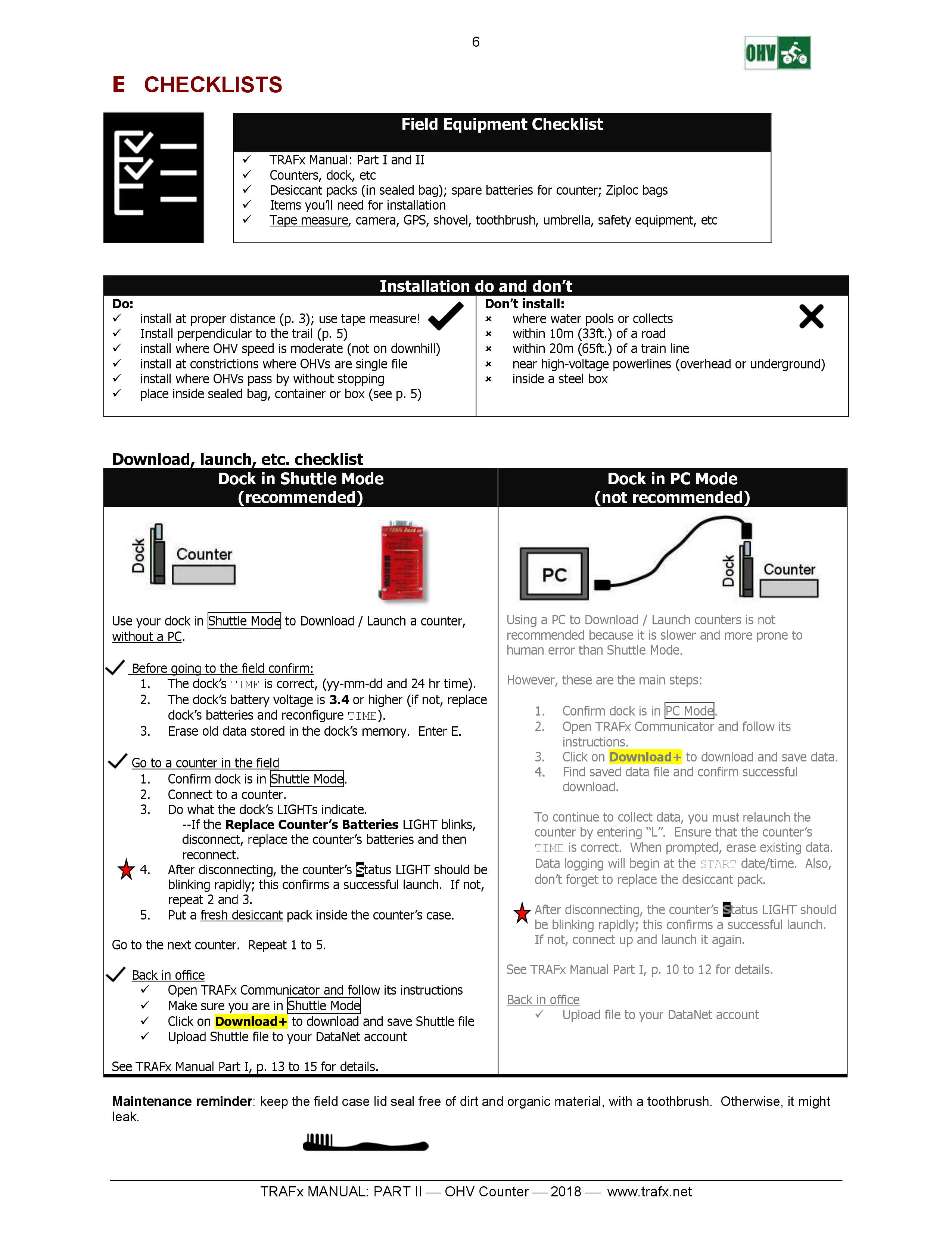 TRAFx Technical Support