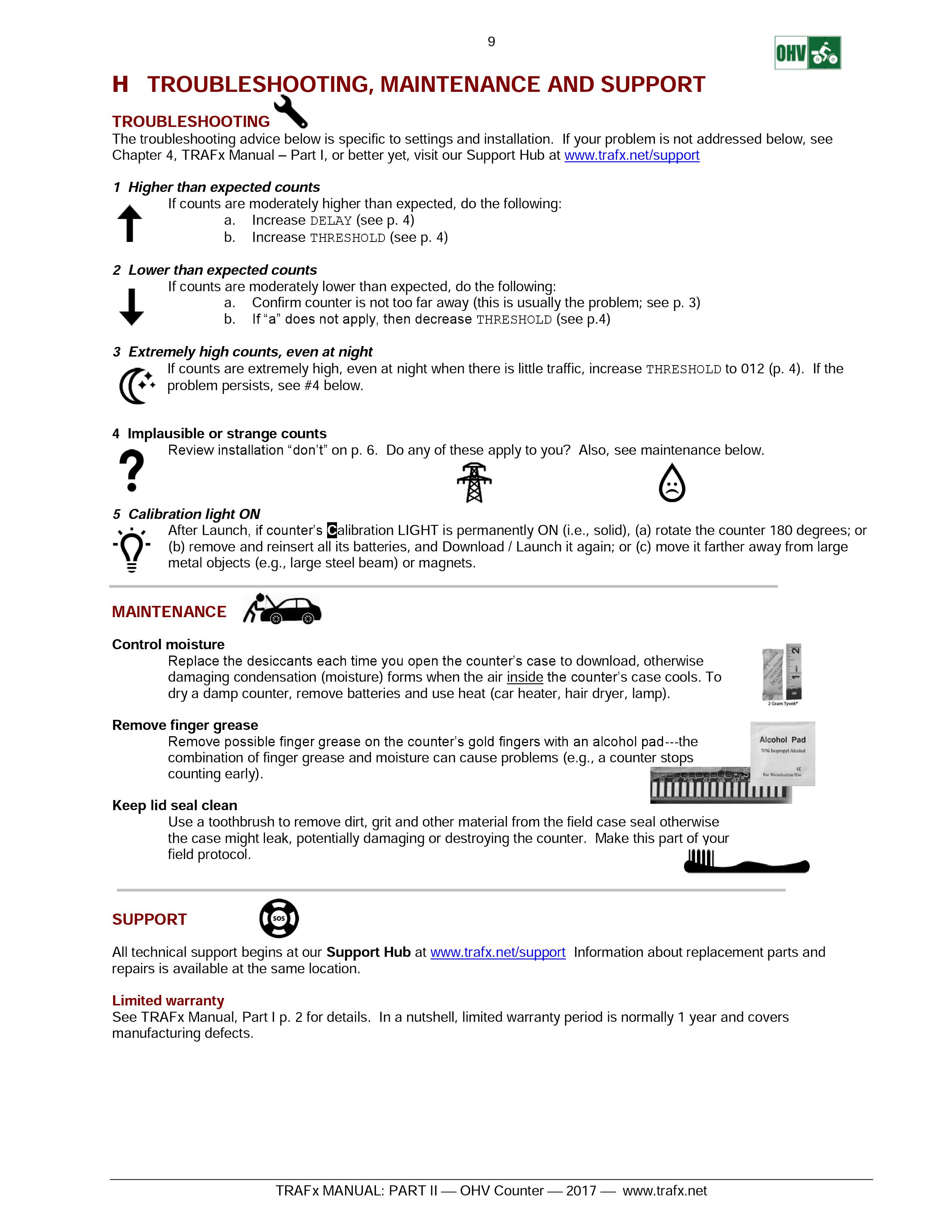 TRAFx Technical Support